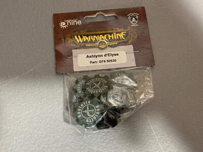 A4826 HORDES WARMACHINE TOKEN SET MERCENARIES ASHLYNN D'ELYSE TORN BAG ...