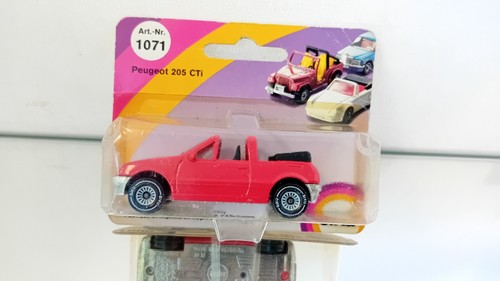Siku 1071 Peugeot 205 CTi Red On Blister | eBay