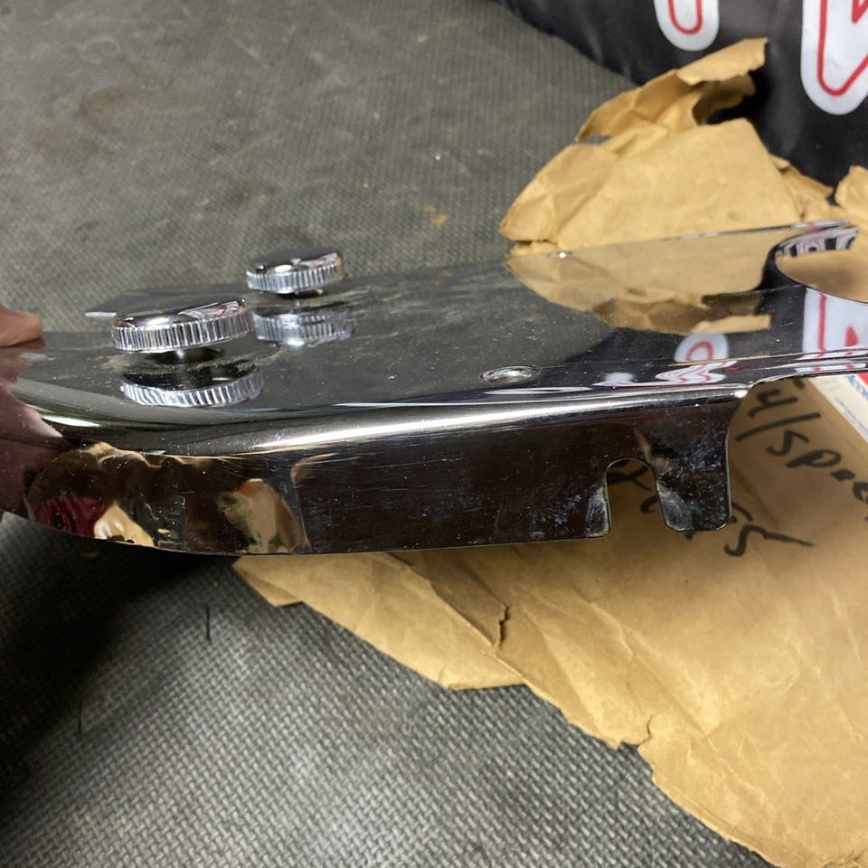 HARLEY PANHEAD SHOVELHEAD CHROME FRAME COVER FOR 1964-84 FLH 4 Speed ...