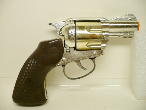 Vintage Mattel Inc Toy Maker Shootin' Shell Snub-Nose 38 Toy Cap Gun ...