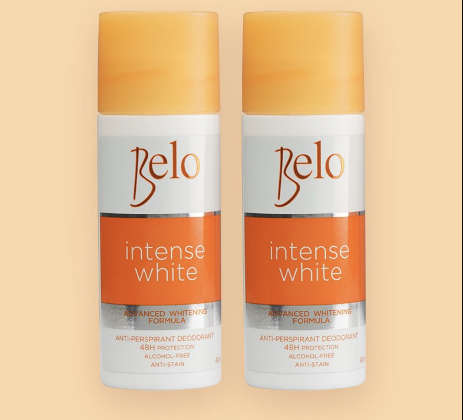 Belo Intense White Anti-Perspirant Deodorant Roll-on, 2 Bottles x 40mL ...