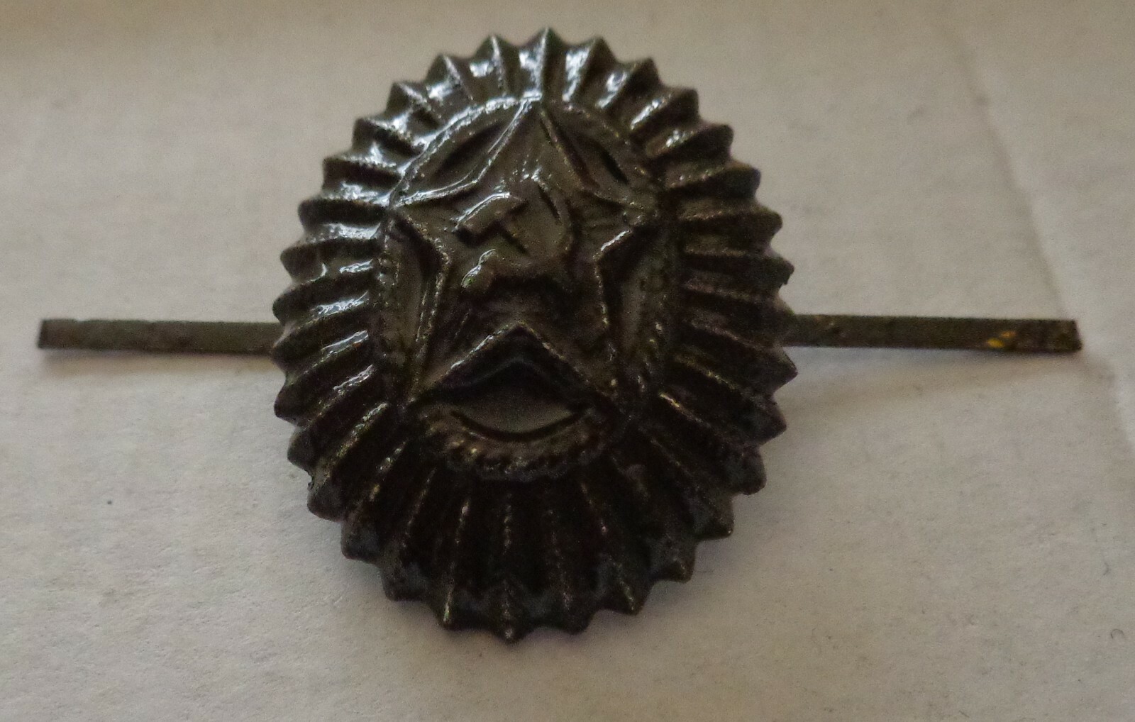 RUSSIAN soviet CCCP star PIN BADGE HAT COCKADE small dark. | eBay