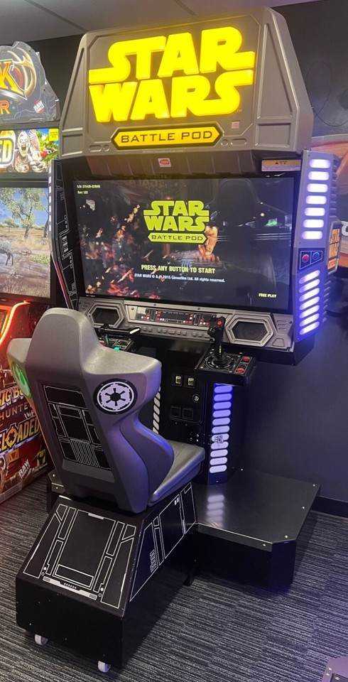 STAR WARS BATTLE POD ARCADE MACHINE by NAMCO (Excellent) *RARE* | eBay