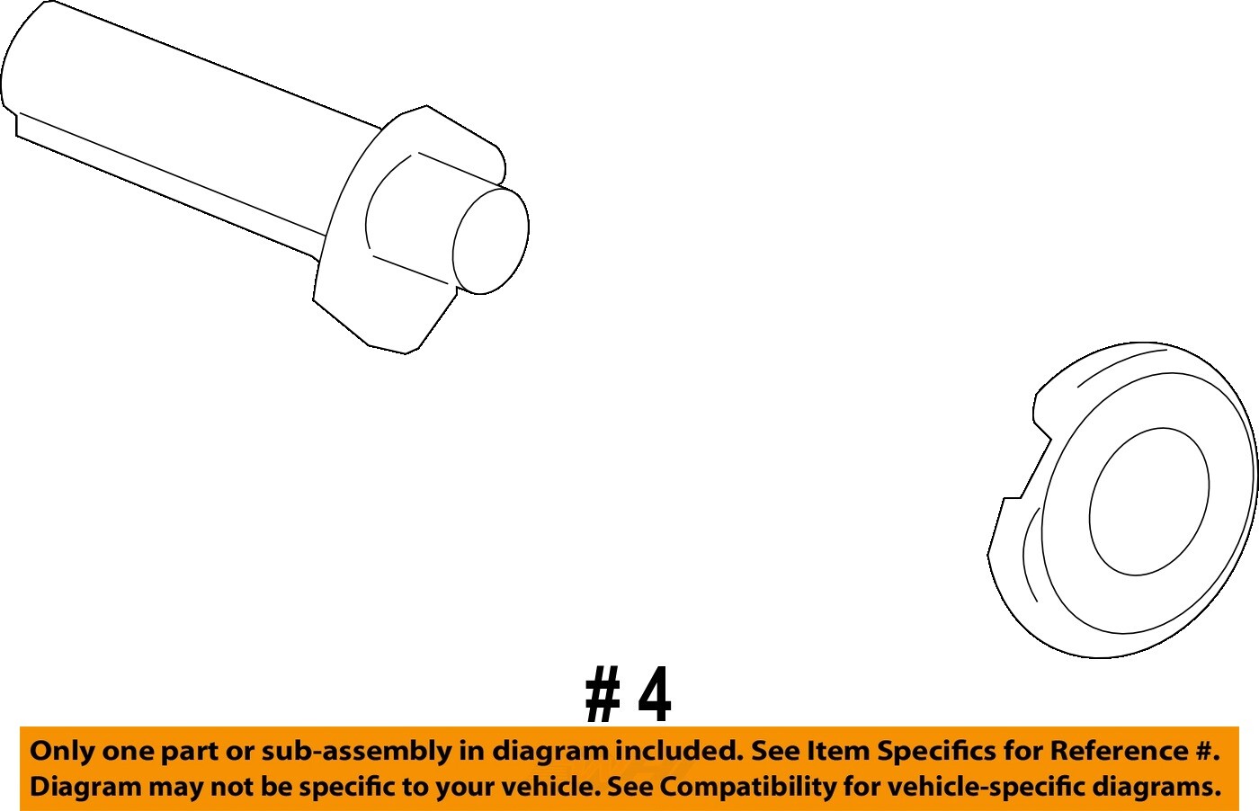 2019-2020 SILVERADO SIERRA REAR BUMPER SPARE TIRE KEY HOUSING NEW GM ...