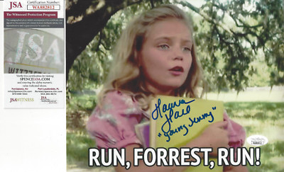 Hanna Hall a young Jenny in Forrest Gump autogrphed 8x10 photo JSA RUN ...