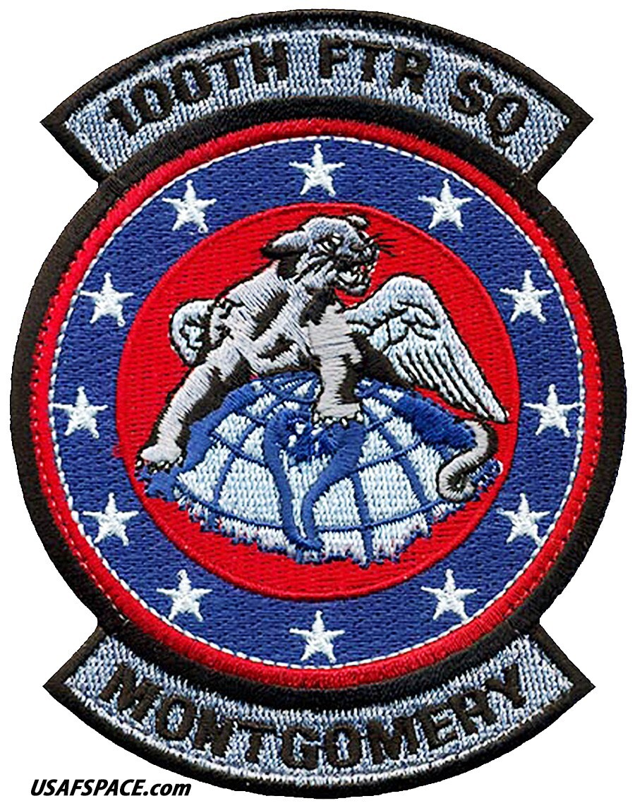 USAF 100TH FIGHTER SQ -100 FS- 187 FW- F-35 -Alabama ANG-ORIGINAL 4.5 ...