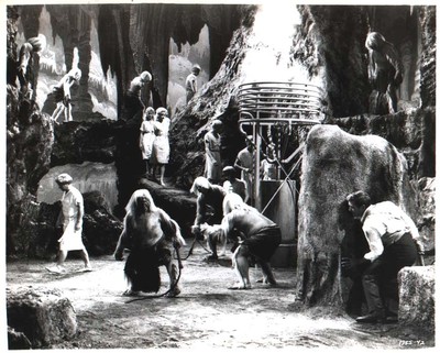 LOT NINE: 8 x 10 B&W photo George Pal's THE TIME MACHINE - the Morlock ...