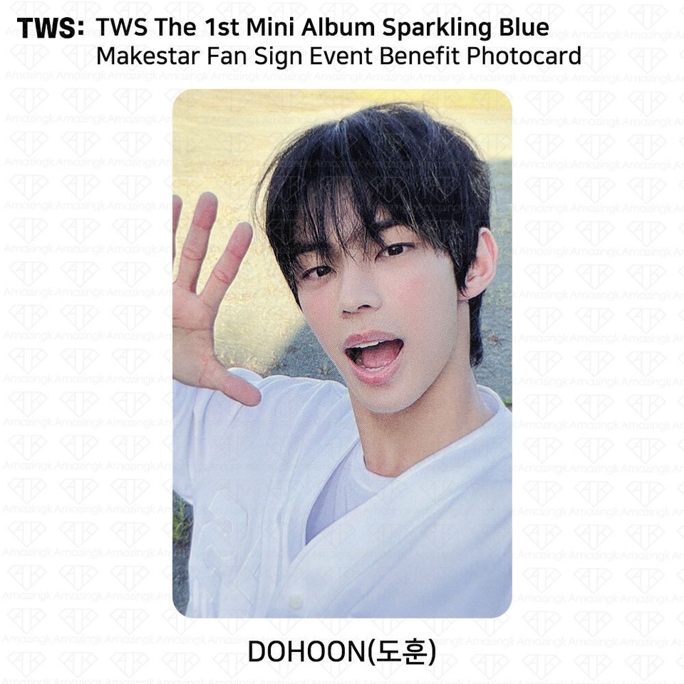 TWS The 1st Mini Album Sparkling Blue Makestar Fan Sign Event Benefit ...