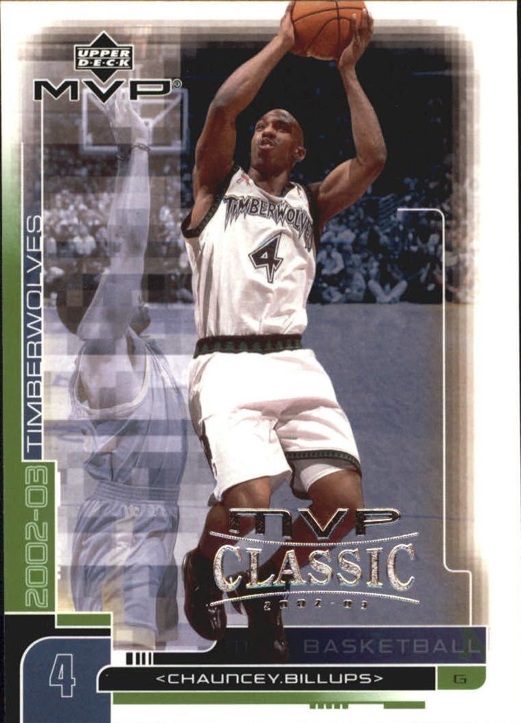 2002-03 Upper Deck MVP - Chauncey Billups #107 Mvp Classic for sale online | eBay