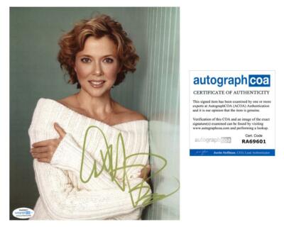 Annette Bening "American Beauty" AUTOGRAPH Signed 8x10 Photo ACOA | eBay