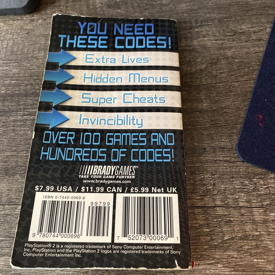 PS2 Secret Codes 2002 Bradygames 9780744000696| eBay