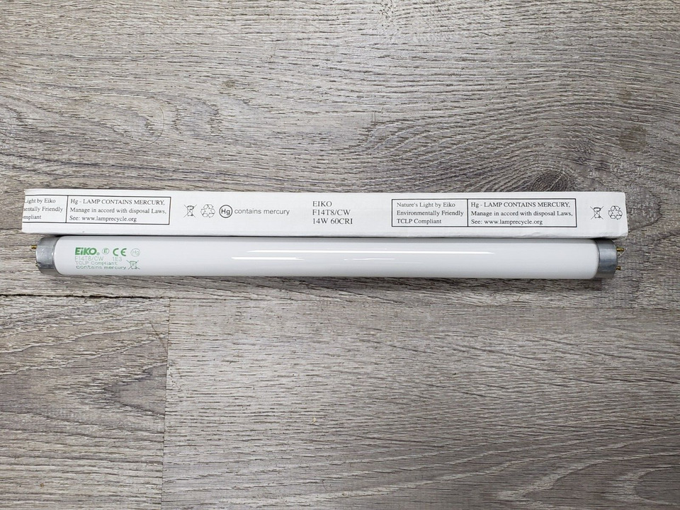 EIKO F14T8/CW 14W 15" Inch T8 Linear Fluorescent Light Bulb | eBay