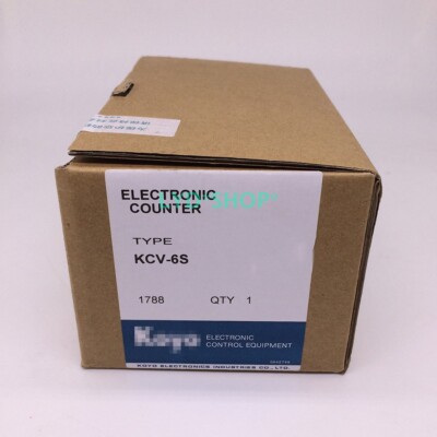 KCV6S industrial single stage preset counter KCV series KCV-6S | eBay