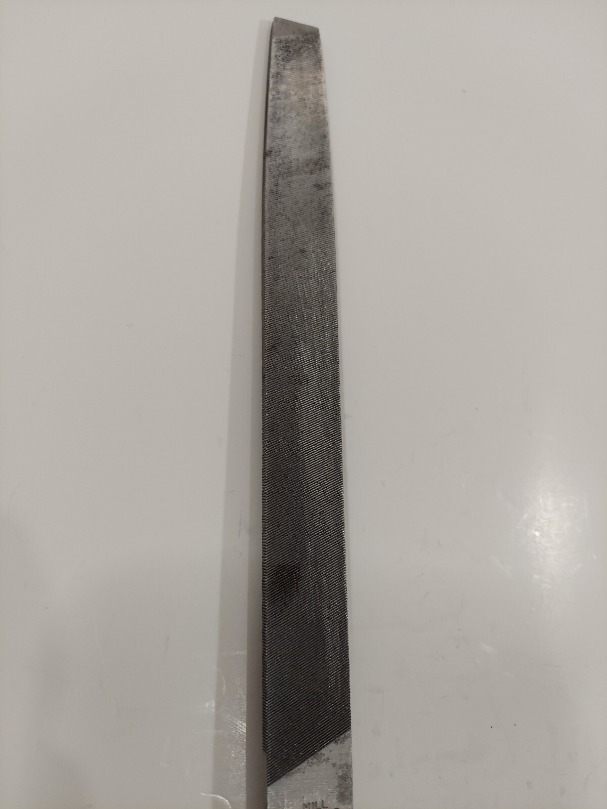 Mill Bastard File, 8 Inch W/Blue Handle, Nicholson | eBay