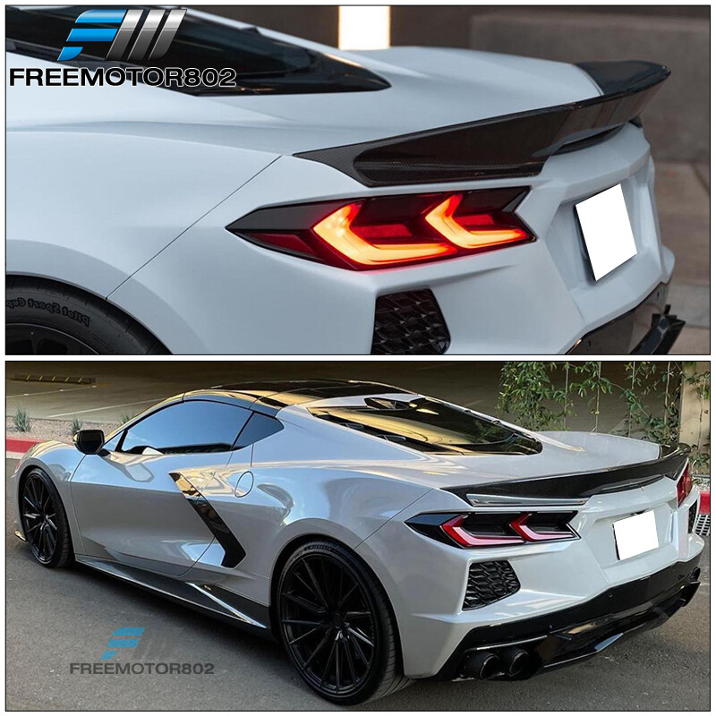 Fits 20-25 Corvette Stingray C8 2-Door RSC Style Rear Spoiler ABS ...