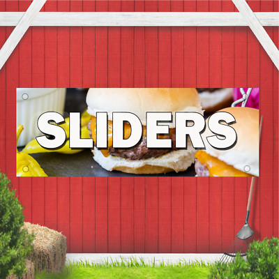 Sliders Indoor Outdoor Vinyl Banner Design | eBay