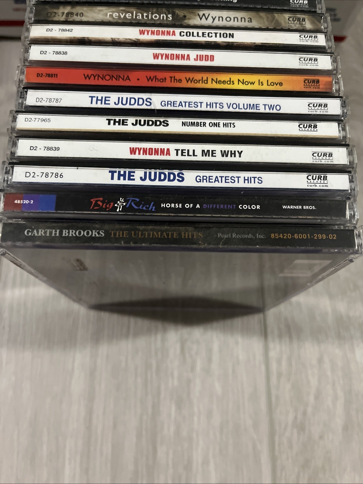 Country Music CDs Lot Of 21 With Cases And Inserts Garth Brooks Shania ...