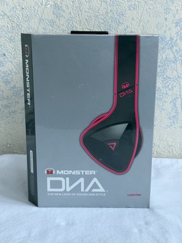 Monster DNA On Ear Headphones Laser Pink Rose Laser NIB SEALED | eBay