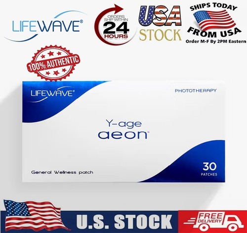LifeWave Y-Age AEON Phototherapy Patches, 30 Patches - NEW/SEALED - Exp ...
