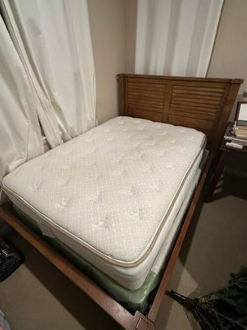 Ethan Allen Drake Bed Frame, Terra, size Full | eBay