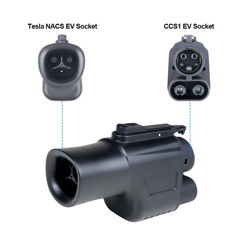 NACS to CCS Adapter for Tesla Supercharger -For Rivian, Ford, Chevy ...