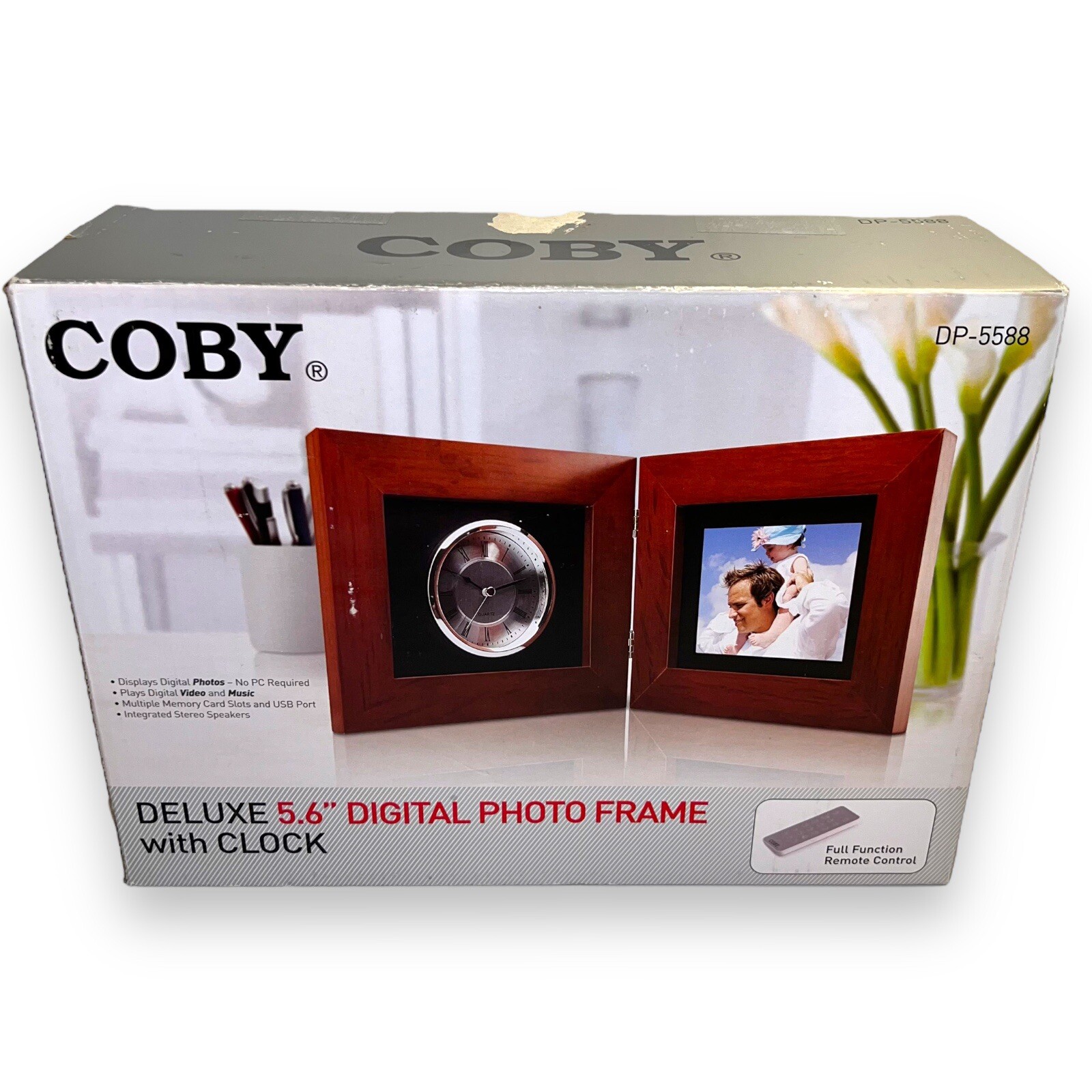 Coby DP-5588 5.6" Digital Picture Frame for sale online | eBay