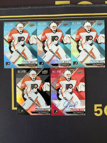 24-25 Upper Deck Allure Ivan Fedotov 5 Cards Lot FCYF | eBay