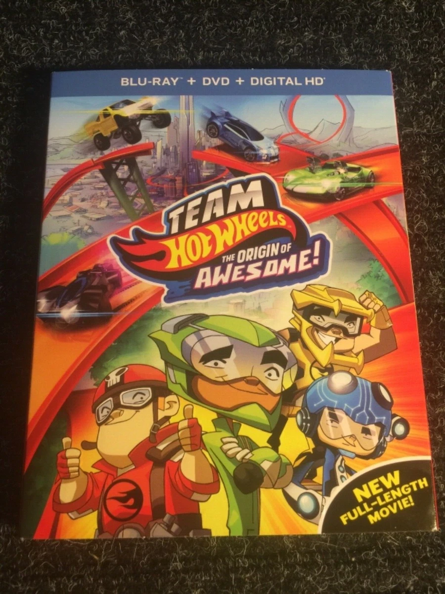 Team Hot Wheels The Origin Of Awesome Dvd