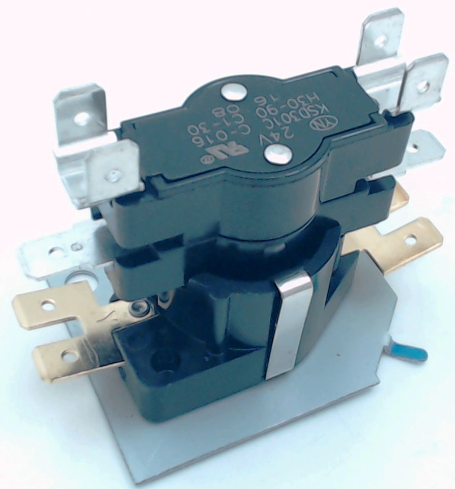 Napco Time Delay Fan Relay DPST Switch, 24 V, 24A34-4, 33245, NS104 | eBay