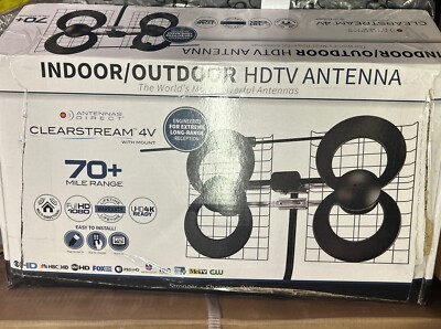 Antennas Direct ClearStream 4V Extreme Range HDTV Antenna 70+ C4-V-CJM ...