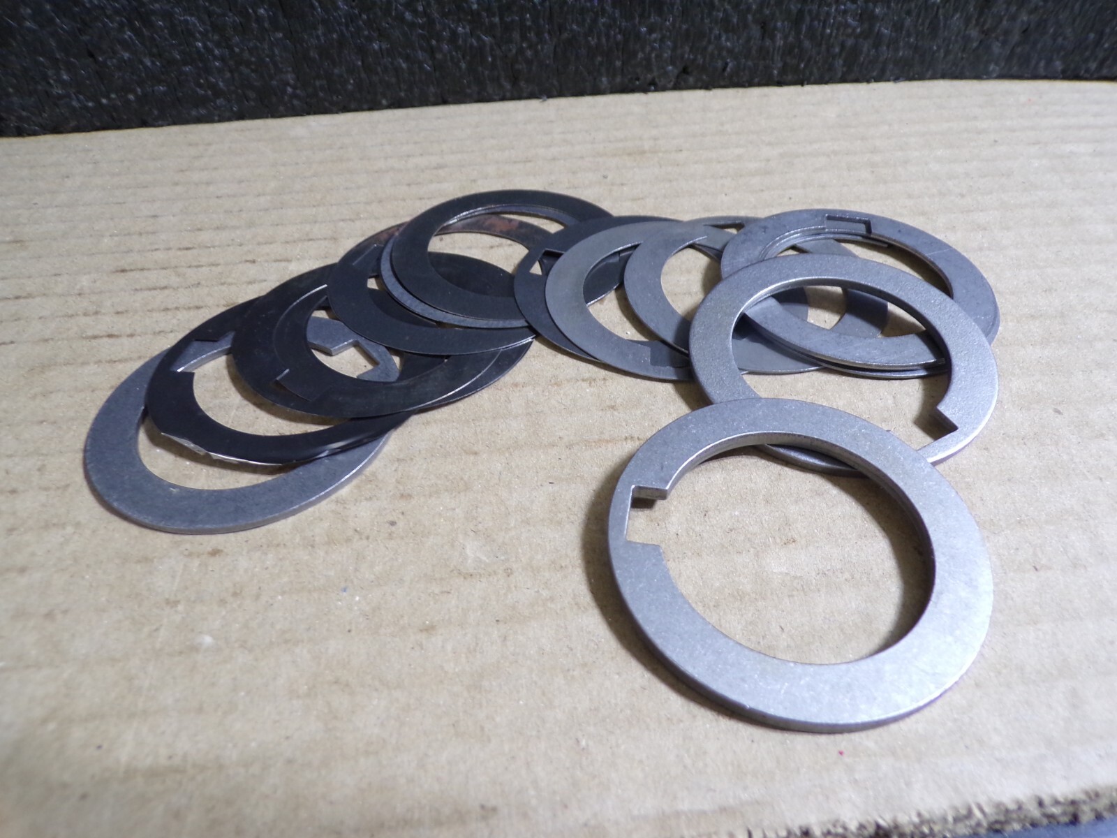 Precision Brand 1-1/2" ID x 2-1/8" OD Keyed Arbor Shims .001 to 0.125 ...