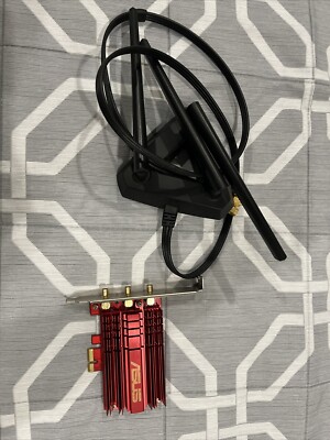 ASUS PCE-AC88 AC1900 DUAL BAND 3x3 802.11AC PCI-E WIFI ADAPTER LOW ...