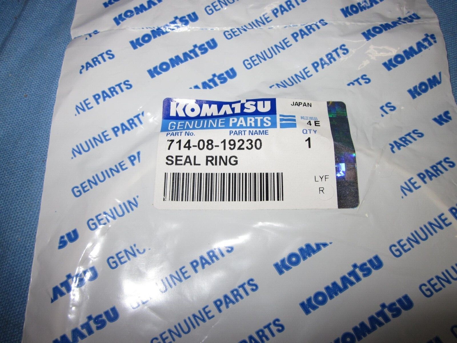 Komatsu 714-08-19230 ~ Seal Ring | eBay
