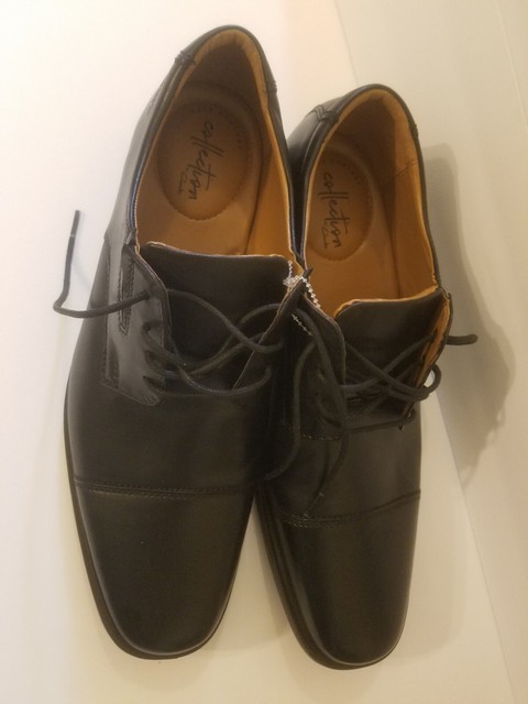 Clarks Collection Leather Loafers Shoes Mens Size 10 M US Black 15770 ...