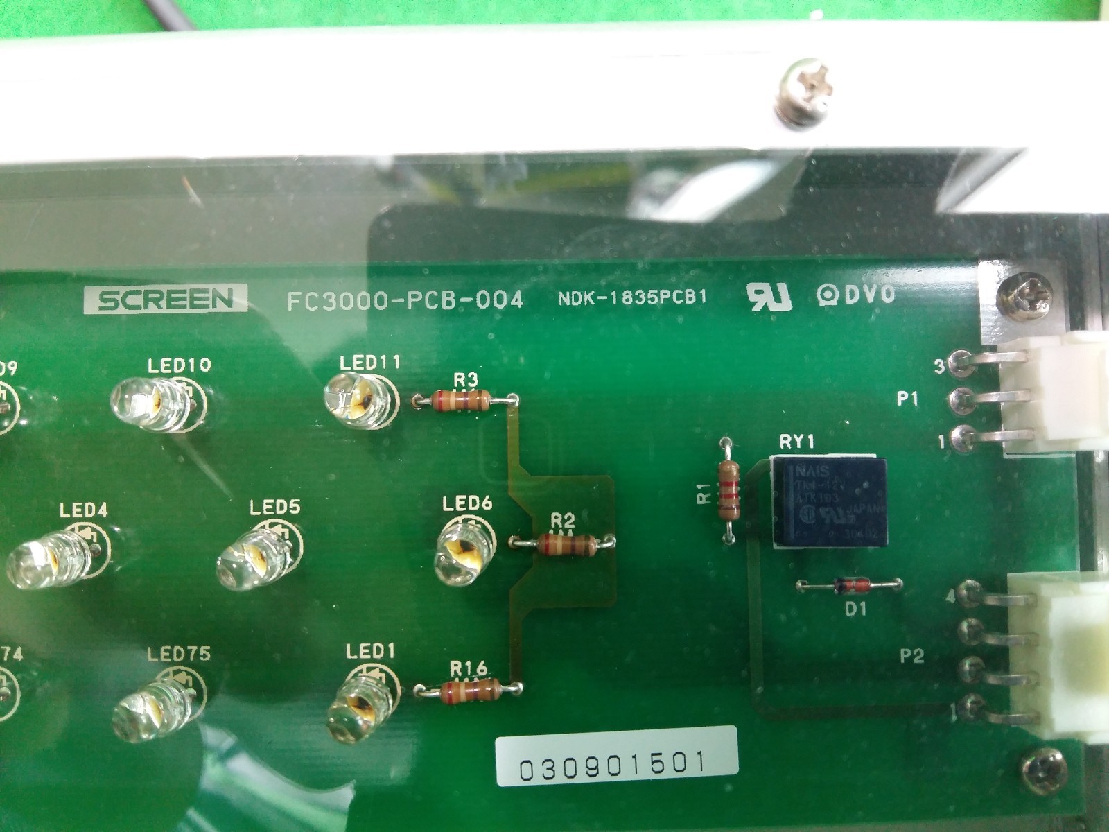 Screen FC3000-PCB-004 NDK-1835PCB1, USED | eBay