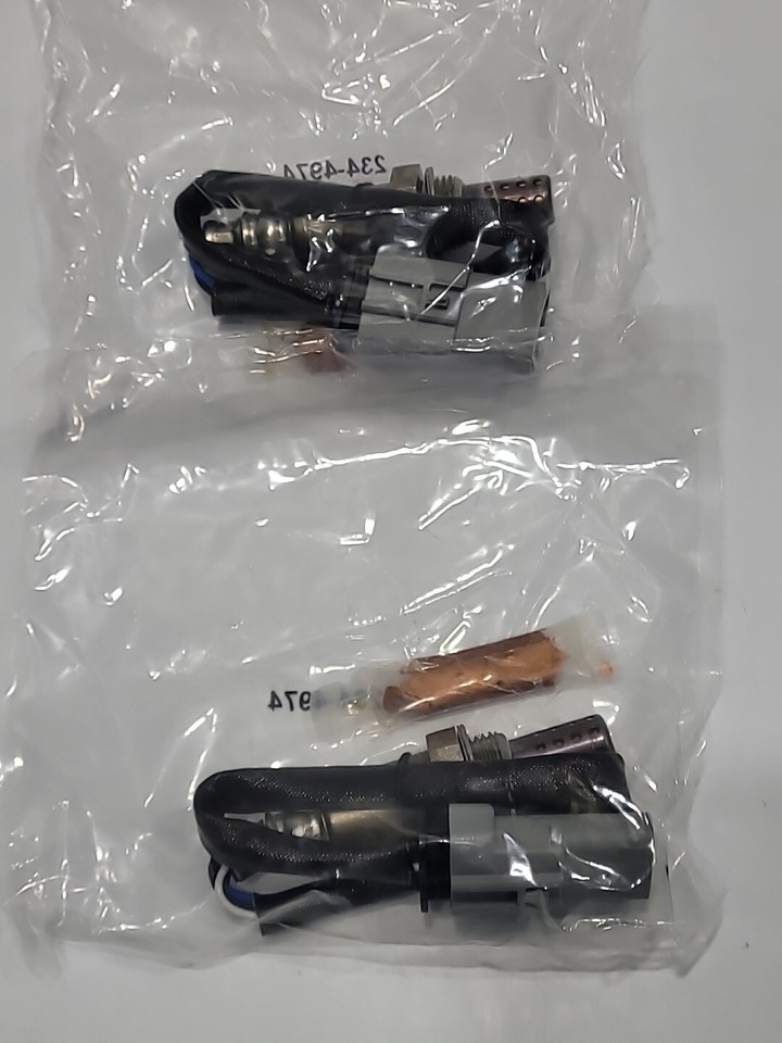 SET OF 2 Downstream DENSO 234-4974 Oxygen Sensor 2014-2017 Sierra ...