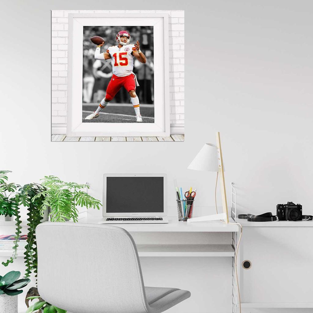 500584 Patrick Mahomes - NFL Football * 24x18 WALL PRINT POSTER | eBay