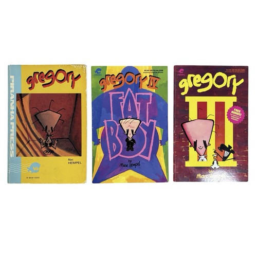 Lot of Gregory Comic Books By Marc Hempel (Piranha Press, 80s/90s) | eBay