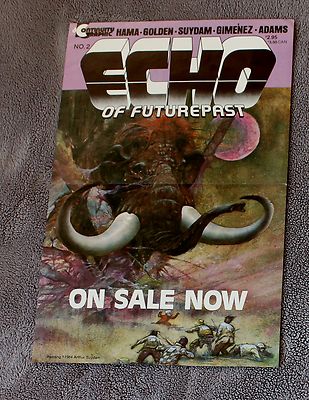 Echo Futurepast #2 1984 Arthur Suydam Neal Adams Hama Golden PROMO ...