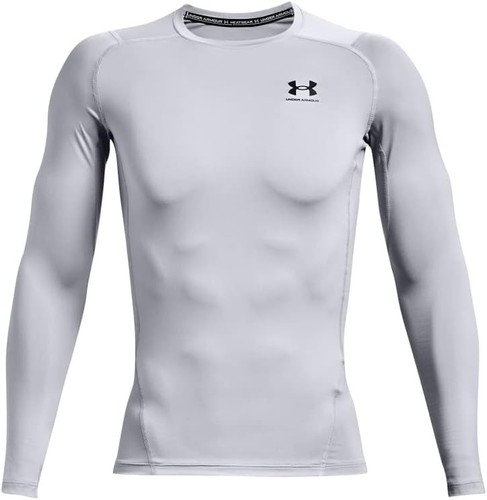 Under Armour Men's HeatGear Compression Large, Mod Gray (011)/Black | eBay