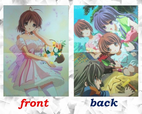 Clannad poster Japanese Anime sexy Nagisa Ushio Kyo Fuuko | eBay