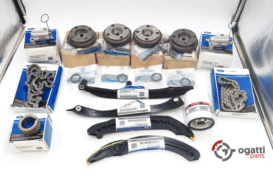 TIMING CHAIN KIT-26 PIECES OEM 3.5L DOHC TURBO F-150 RAPTOR EXPEDITION ...