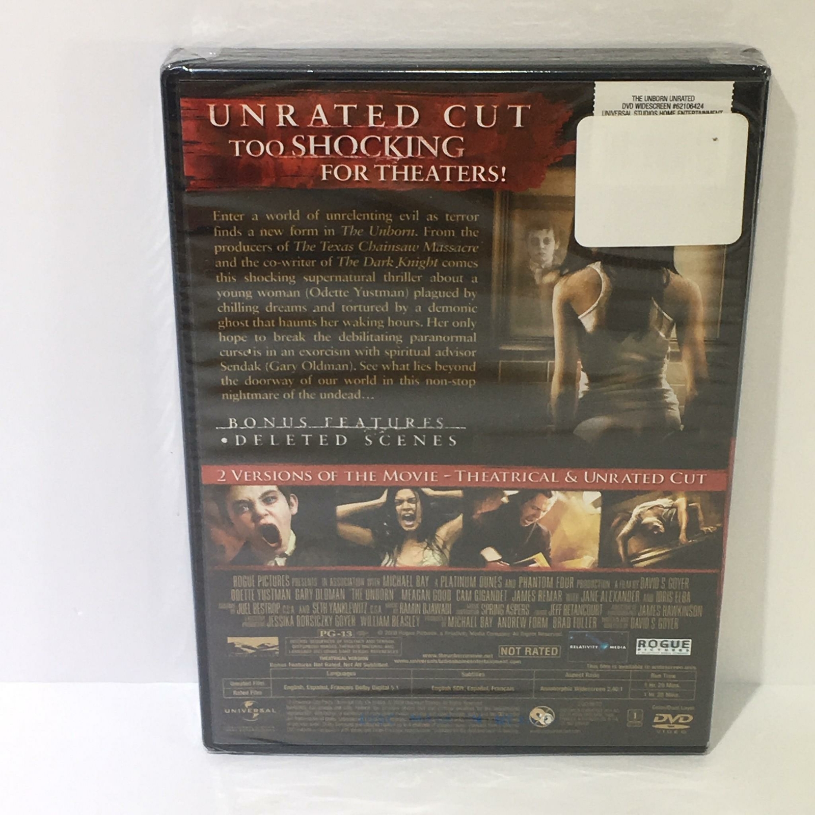 The Unborn: 2 Versions Theatrical & Unrated DVD NEW Factory Sealed | eBay