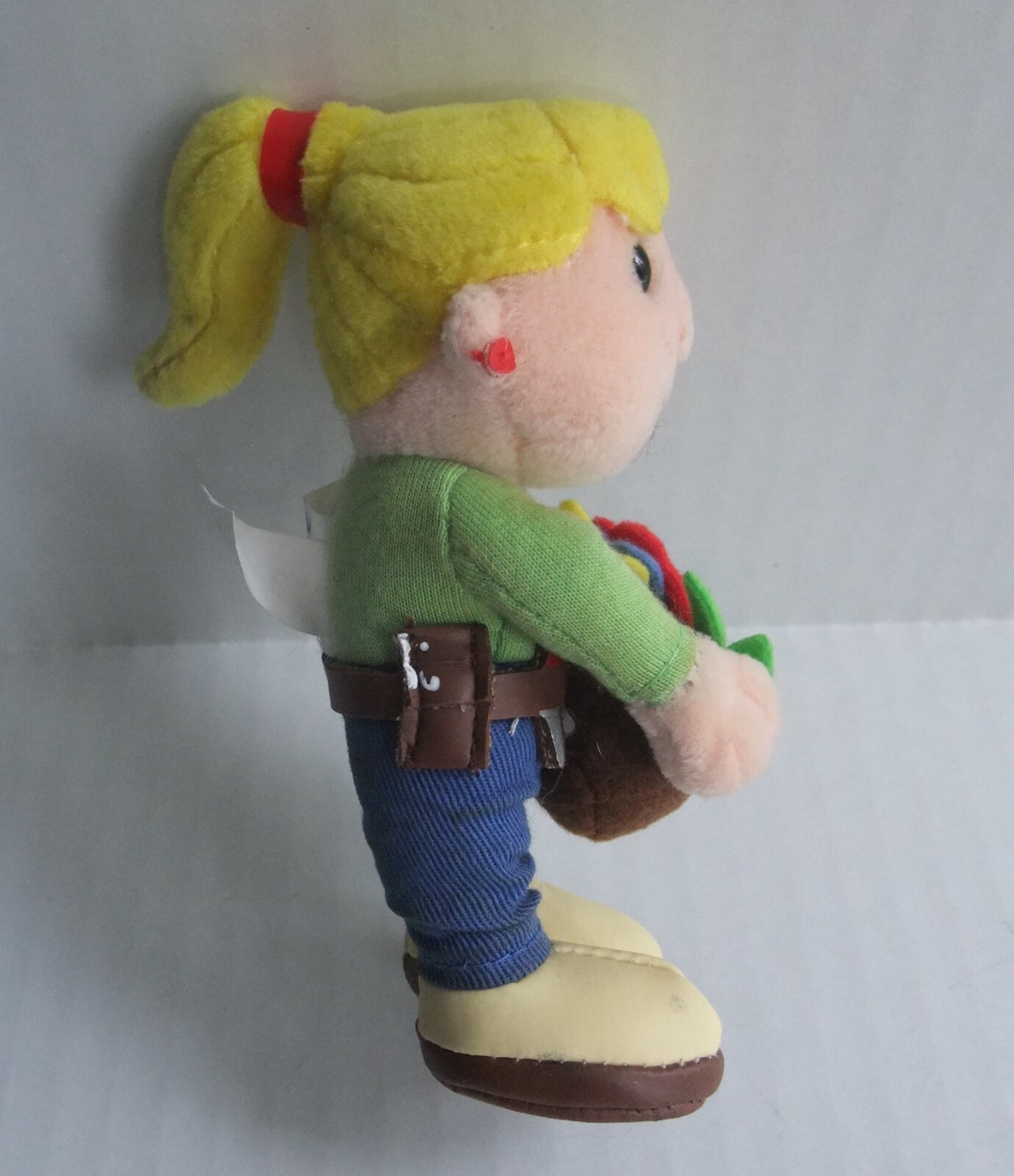 Wendy Bob the Builder Vtg Plush Doll Toy Flowers Pot 2001 Tool Belt ...