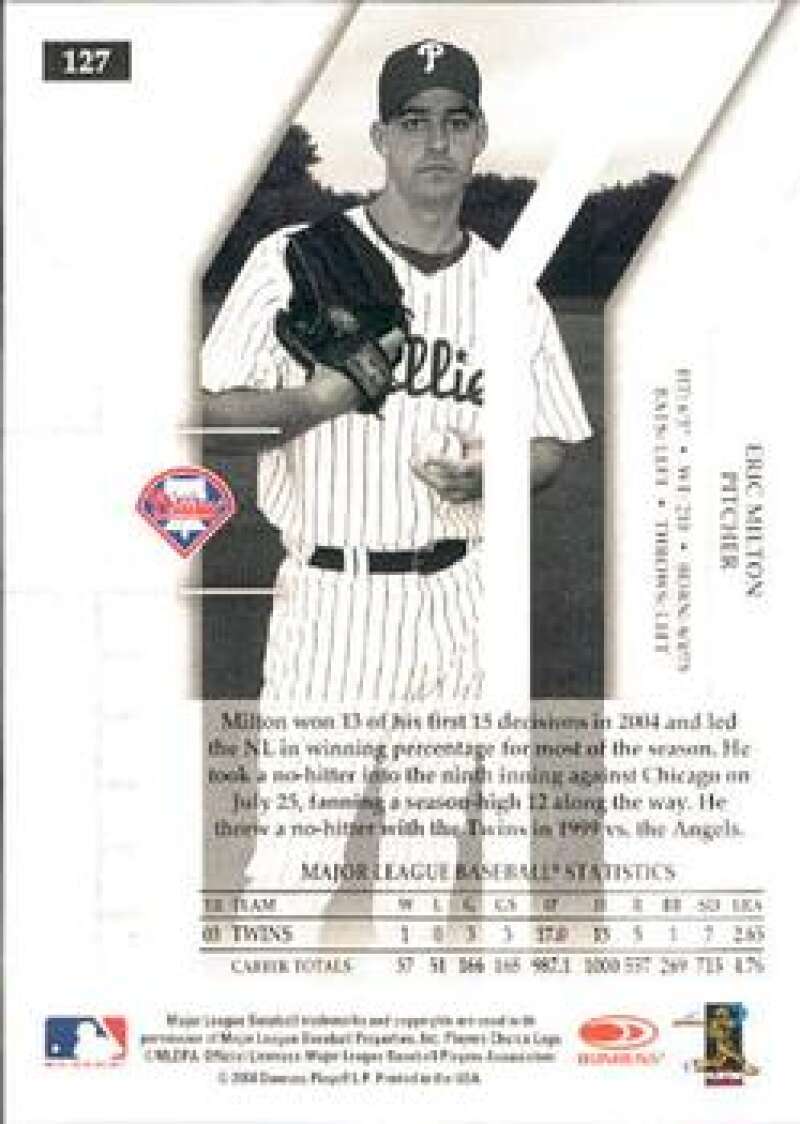 2004 Donruss Elite Extra Edition - #127 Eric Milton for sale online | eBay