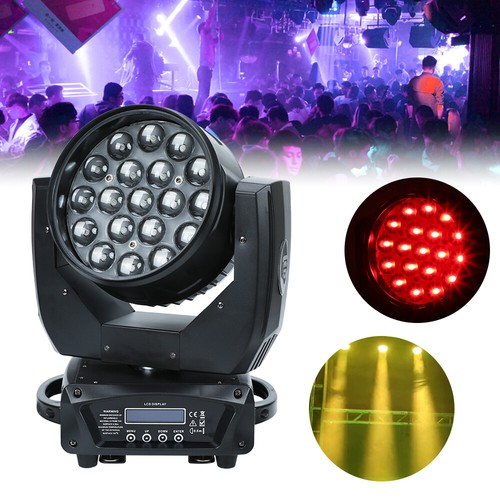 RGBW 250W bee eye led moving head light dj zoom wash 4IN1 DMX stage ...