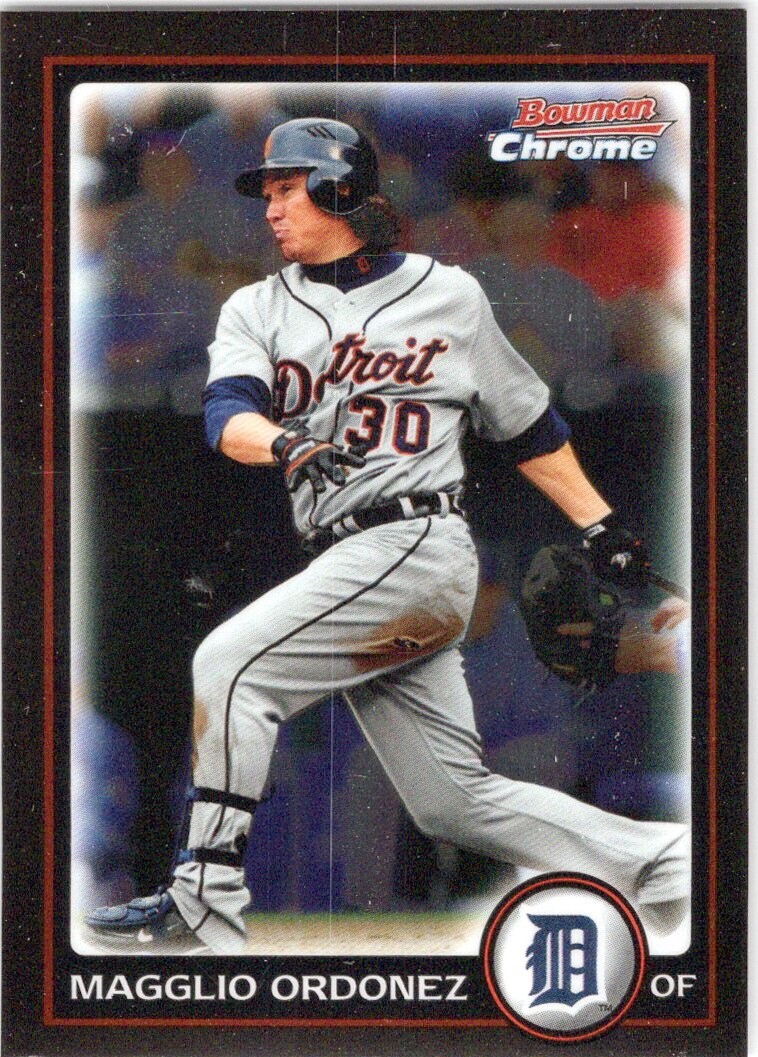 2010 Bowman Chrome #12 Magglio Ordonez Detroit Tigers | eBay