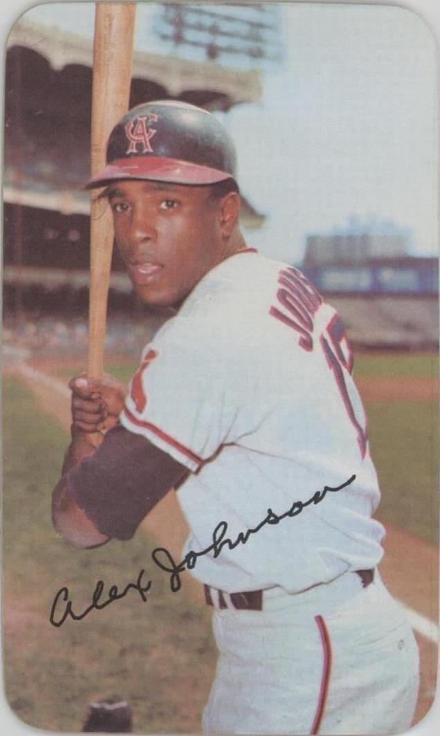1971 Topps Super - Alex Johnson #8 for sale online | eBay