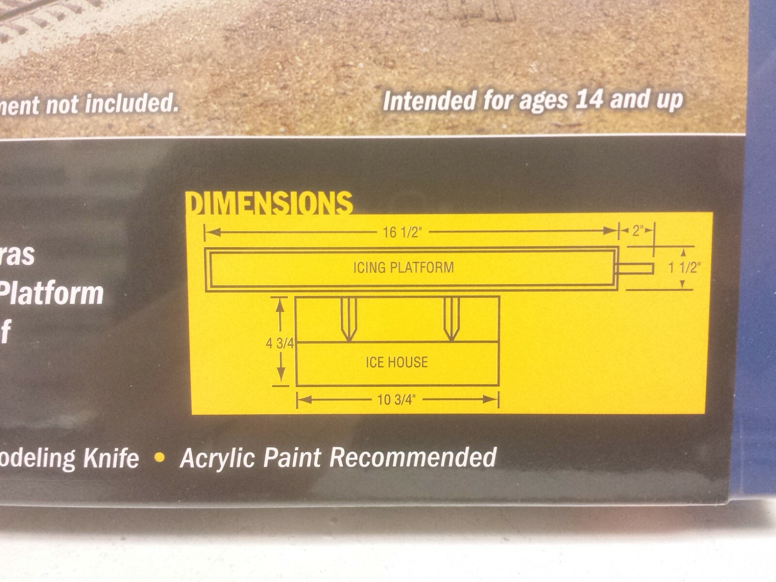 Ice House Icing Platform Kit Walthers Model Railroad building 933-3049 ...