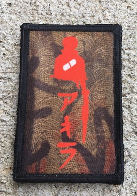 AKIRA Morale Patch Tactical Military Army Flag Badge USA | eBay